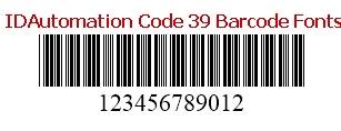 Barcode Font 39 Pictures